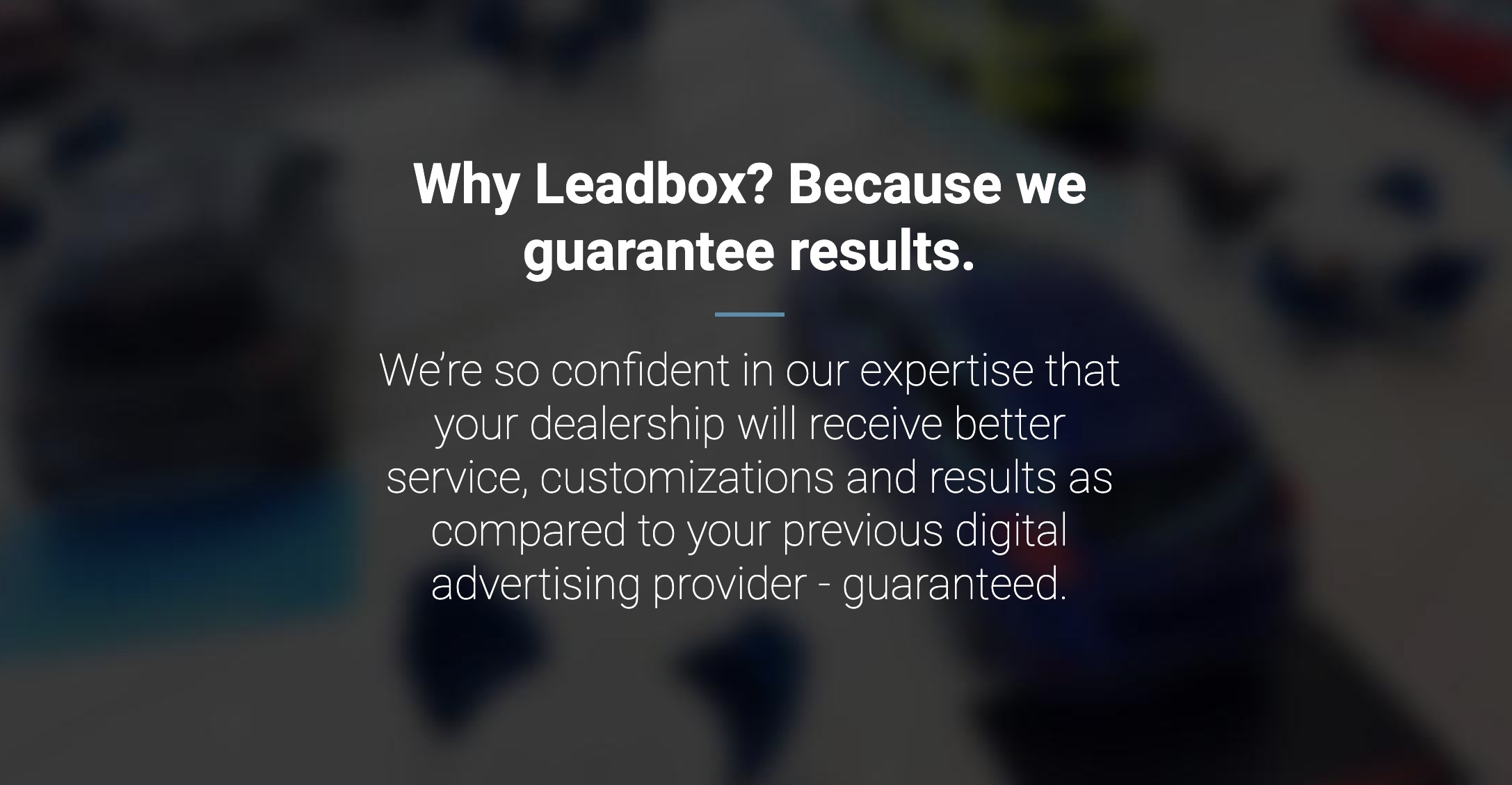 Why Leadbox - Leadbox HQ