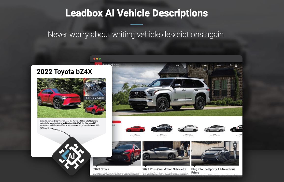 AI Vehicle Descriptions - Leadbox HQ AI Vehicle Descriptions - Leadbox HQ